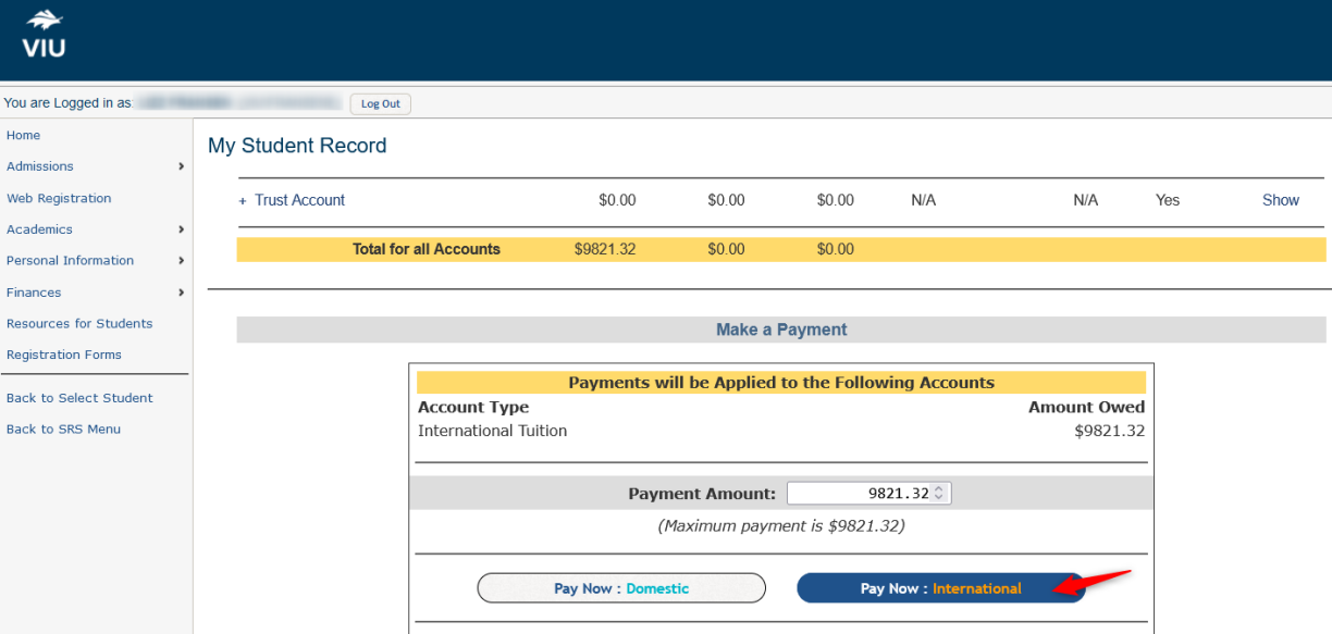 How do I pay? | Vancouver Island University | Canada